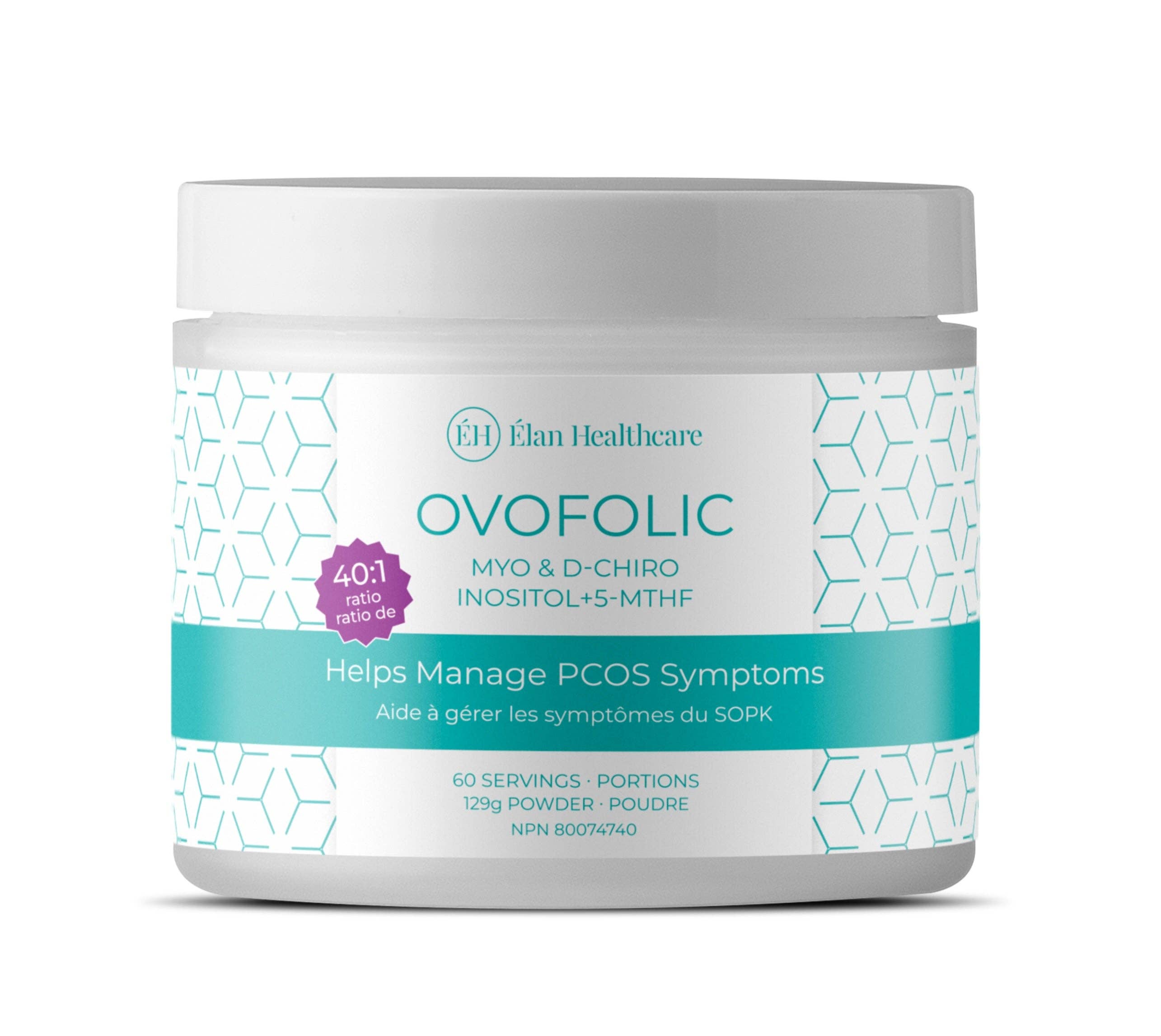 Elan Healthcare - Ovofolic Myo-Inositol and D-Chiro Inositol Blend Pow